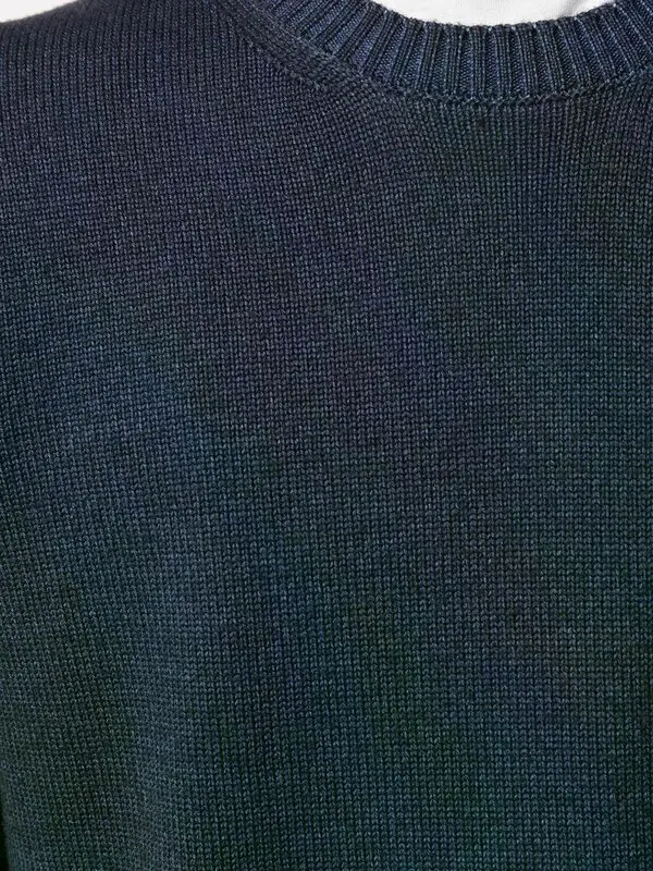 ROBERTO COLLINA Round Neck Jumper - Blue
