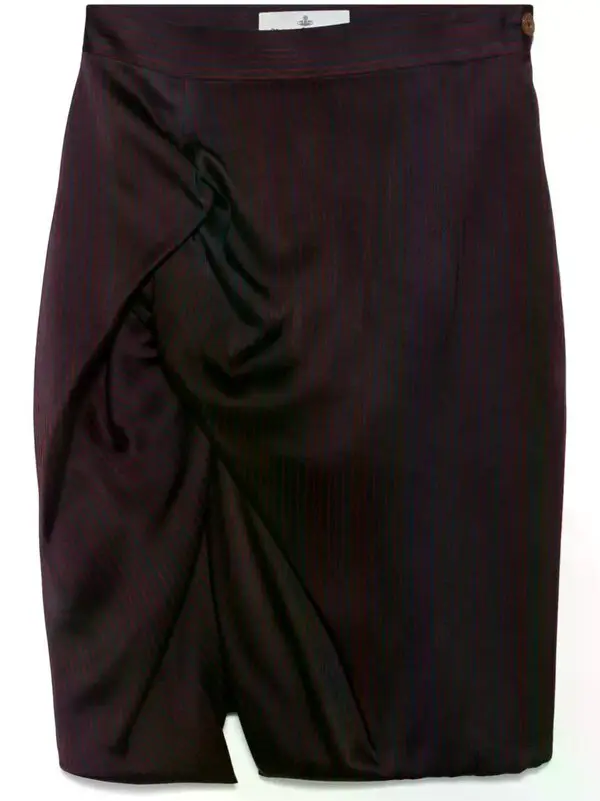 VIVIENNE WESTWOOD Side Panther Mini Skirt - Red