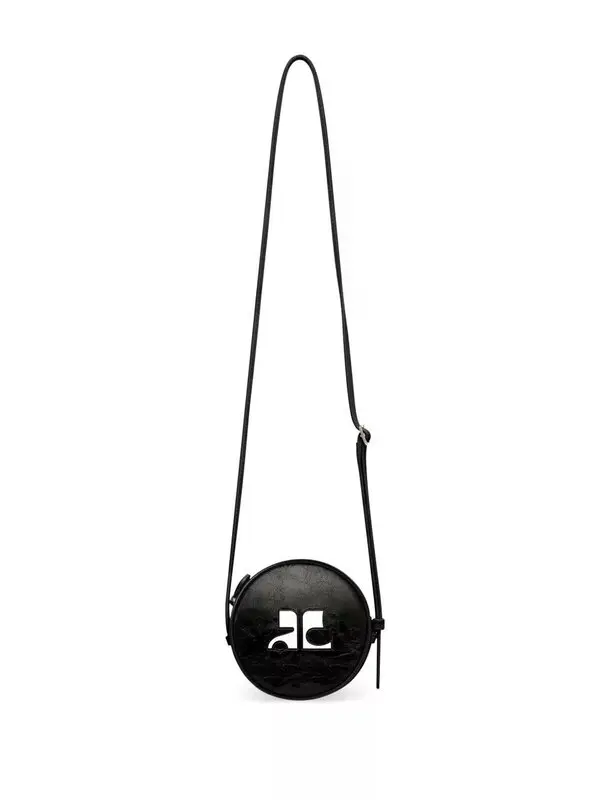 COURREGES Reedition Small Circle Bag - Black