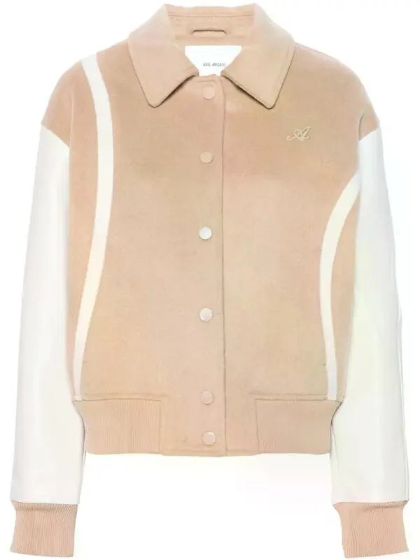 Axel Arigato Bay Wool-blend Varsity Jacket