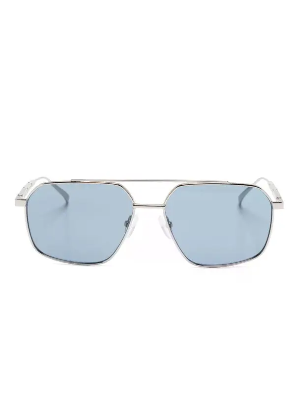 Alexander McQueen Pilot-frame Sunglasses - Silver