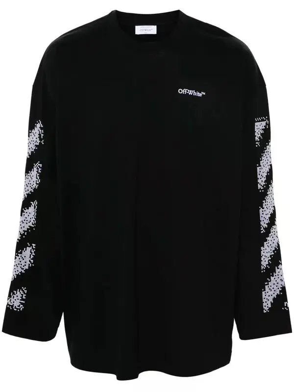 Off-White Pixel Diagonal T-shirt
