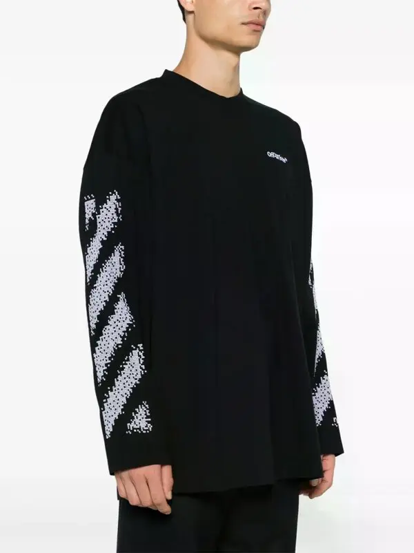 Off-White Pixel Diagonal T-shirt