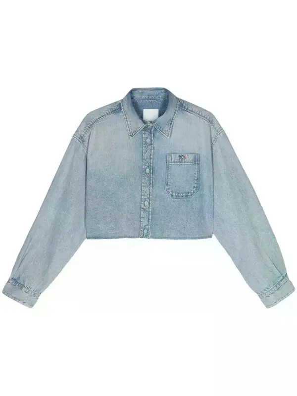 Givenchy 4g Lyocell Denim Shirt