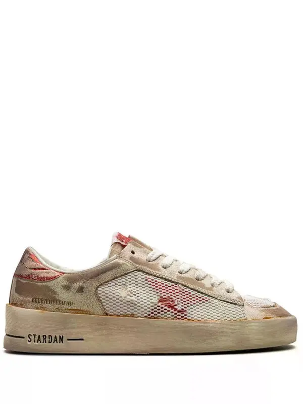 GOLDEN GOOSE Stardan Mesh-panelled Sneakers