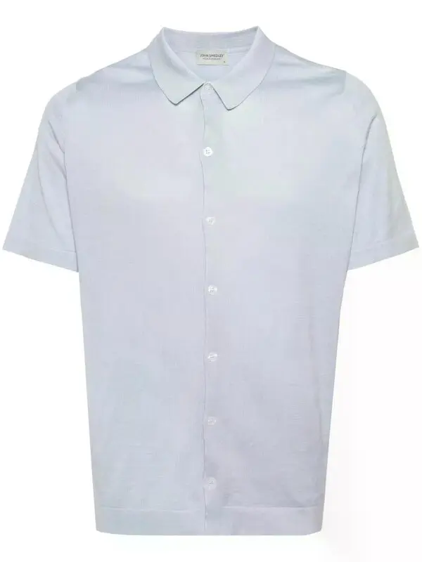 John Smedley Fine-knit Short-sleeved Shirt
