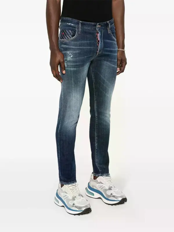Dsquared2 Skater Skinny Jeans - Blue