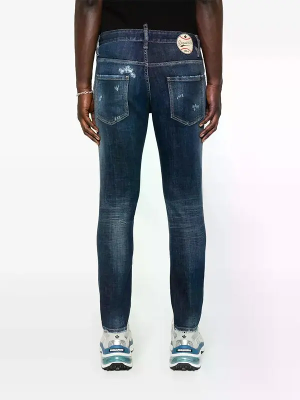 Dsquared2 Skater Skinny Jeans - Blue