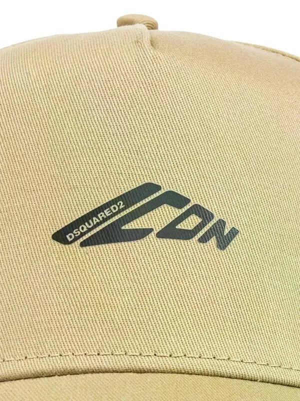 Dsquared2 Icon-print Cap - Neutrals
