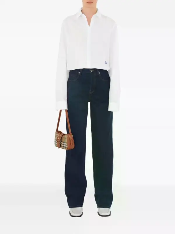 Burberry Check Shoulder Bag - Neutrals