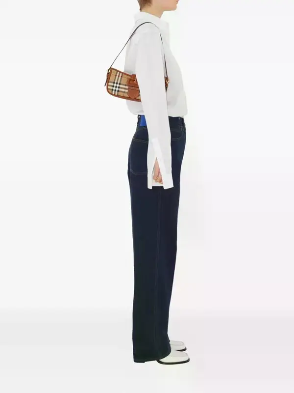 Burberry Check Shoulder Bag - Neutrals