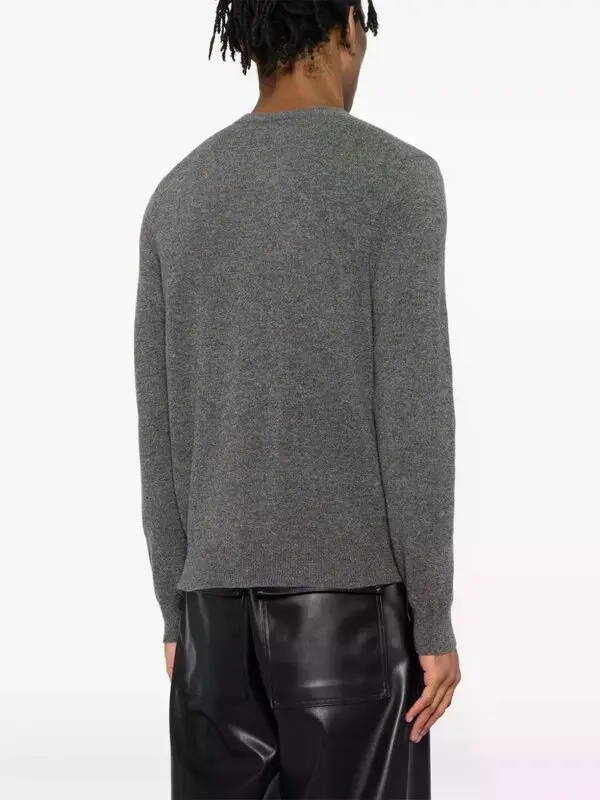 Play Comme Des Garcon Wool Cardigan - Grey