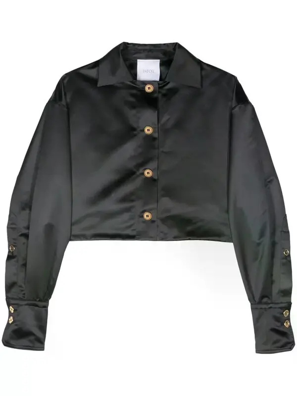 PATOU Satin Cropped Jacket