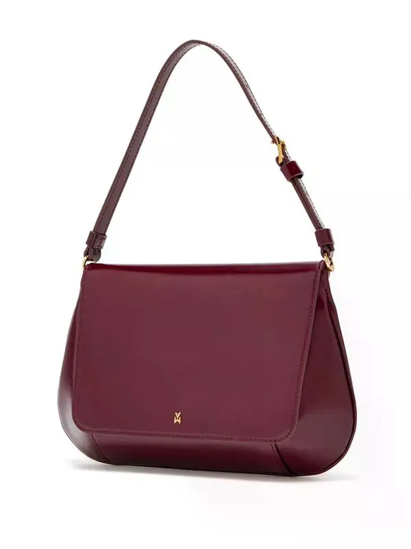 Amina Muaddi Ami Shoulder Bag - Red