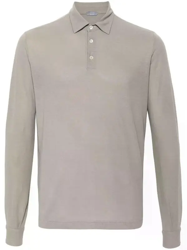 ZANONE Cotton Polo Shirt