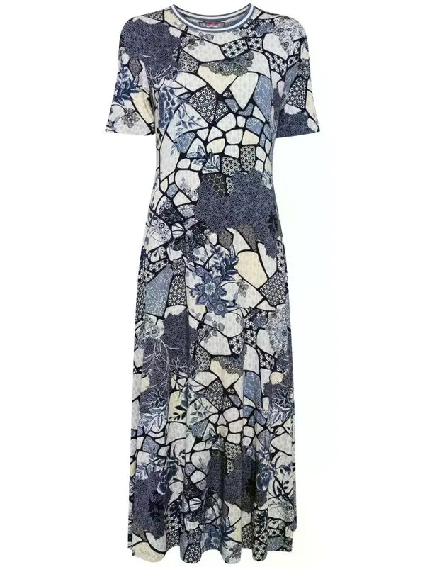 Johnny Was Moonlight Glass T-shirt Dress
