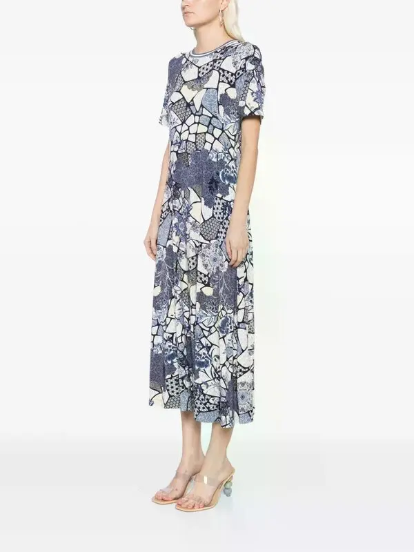 Johnny Was Moonlight Glass T-shirt Dress