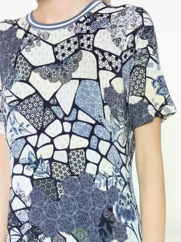 Johnny Was Moonlight Glass T-shirt Dress