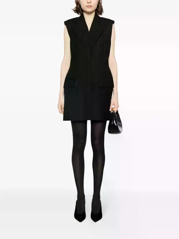 Victoria Beckham Sleeveless Tailored Minidress