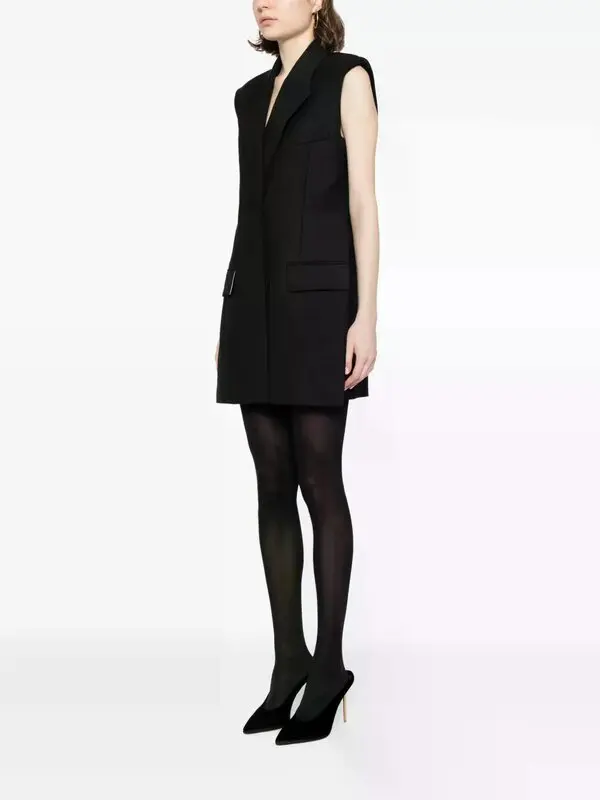 Victoria Beckham Sleeveless Tailored Minidress