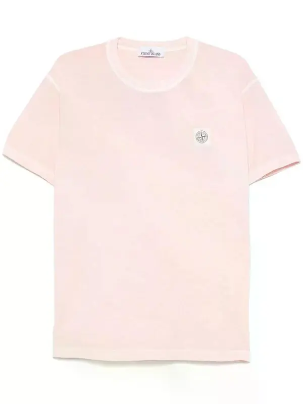 Stone Island Compass-appliqué T-shirt