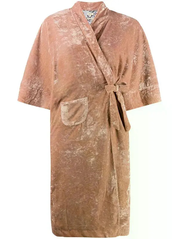 BELLEROSE Distressed Robe-coat