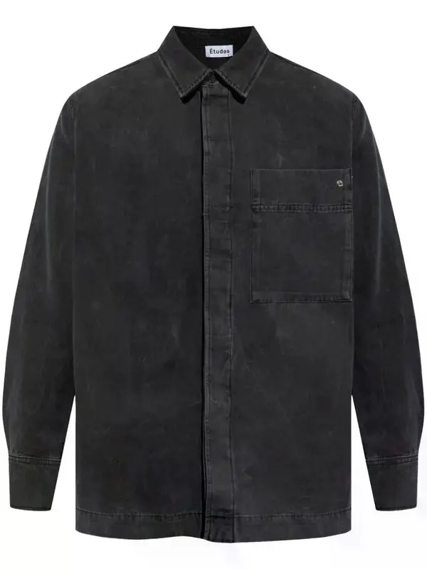 Études Studio Stud-detail Denim Shirt
