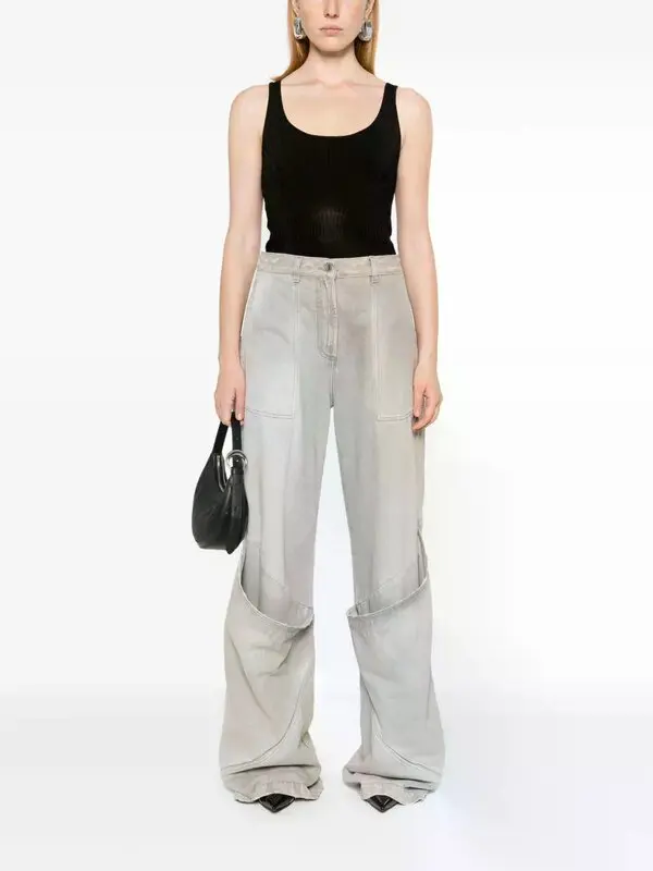MUGLER Knitted Tank Top