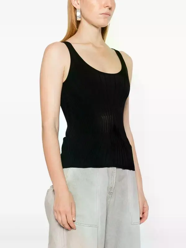 MUGLER Knitted Tank Top