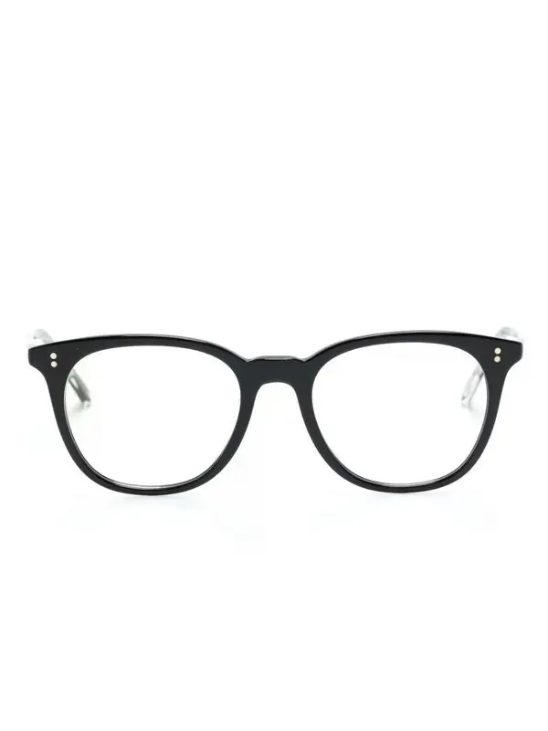 Oliver Spencer Round-frame Glasses - Black