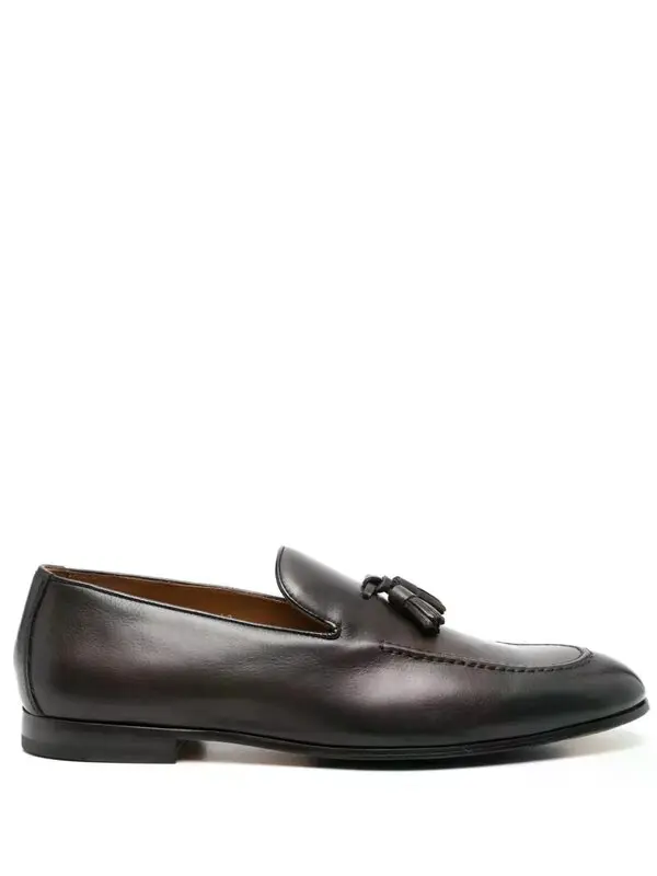 DOUCAL'S Leather Loafers - Brown
