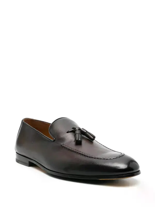 DOUCAL'S Leather Loafers - Brown
