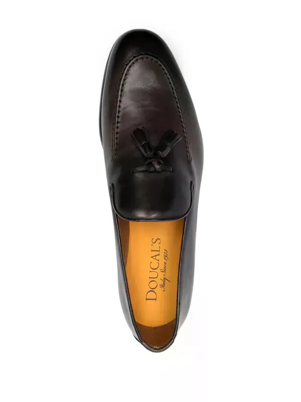 DOUCAL'S Leather Loafers - Brown