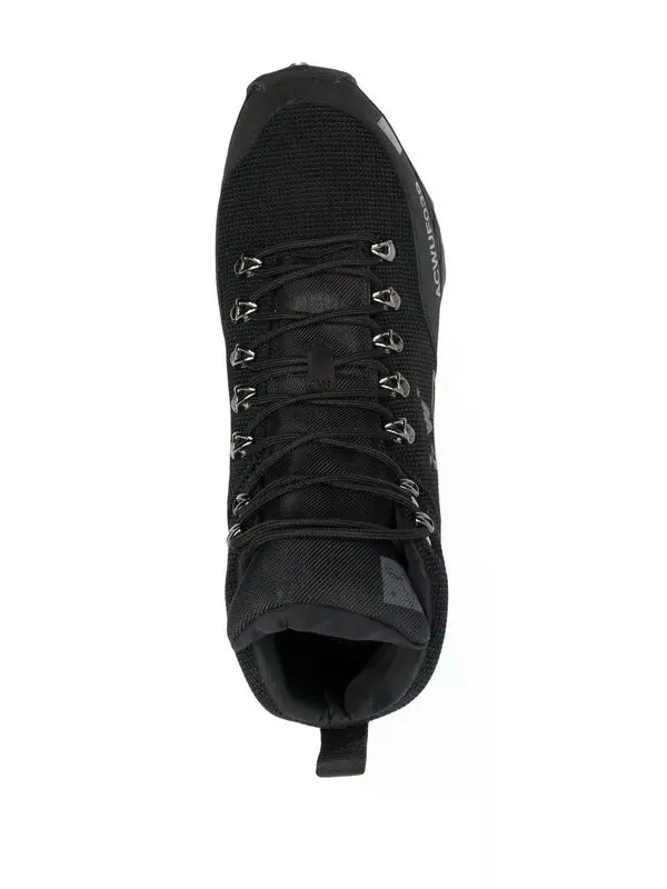 A-COLD-WALL* Logo Print Mesh High-top Sneakers