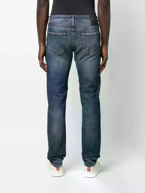 Incotex Straight-leg Jeans With Keyring Attachment