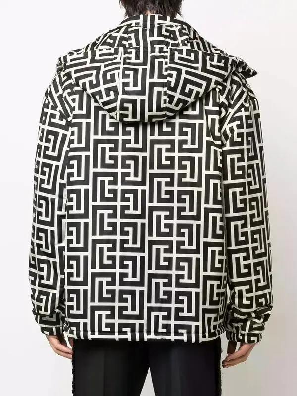 Balmain Logo-print Padded Jacket