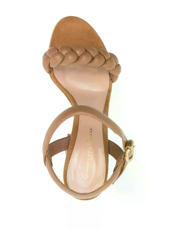 GIANVITO ROSSI 115mm Suede Platform Sandals