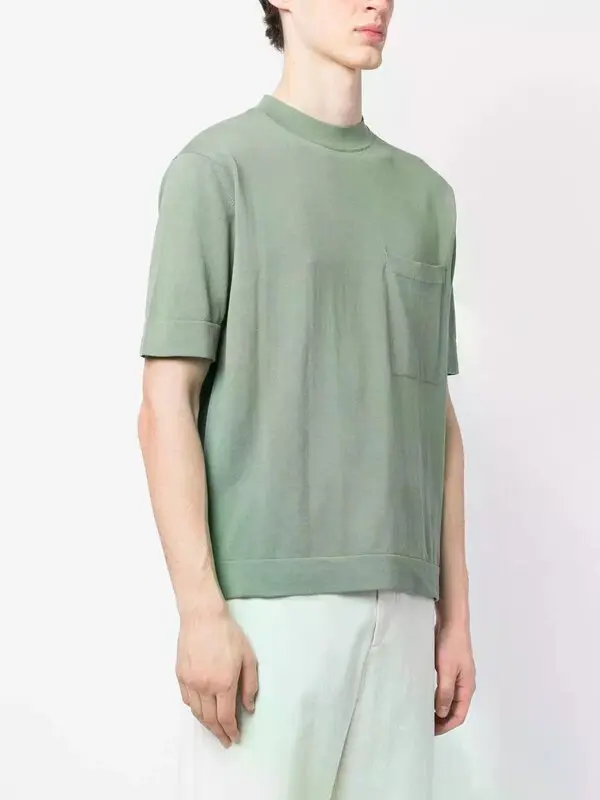 DELL'OGLIO Crew-neck Cotton T-shirt