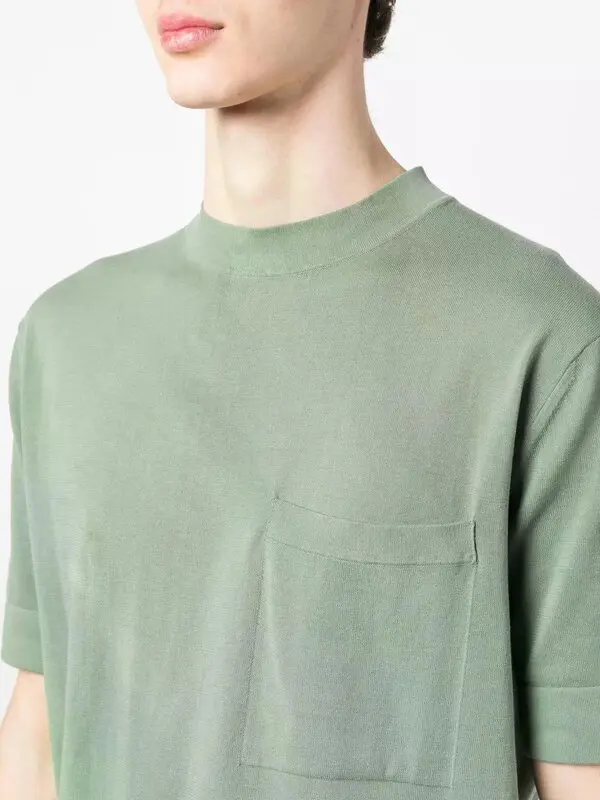 DELL'OGLIO Crew-neck Cotton T-shirt