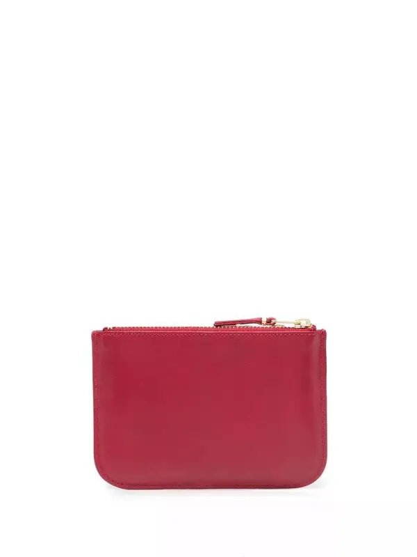 Comme Des Garçons Logo-stamp Leather Purse
