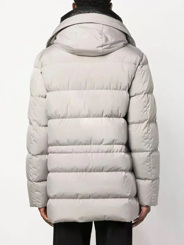MOORER Zip-up Padded Down Jacket