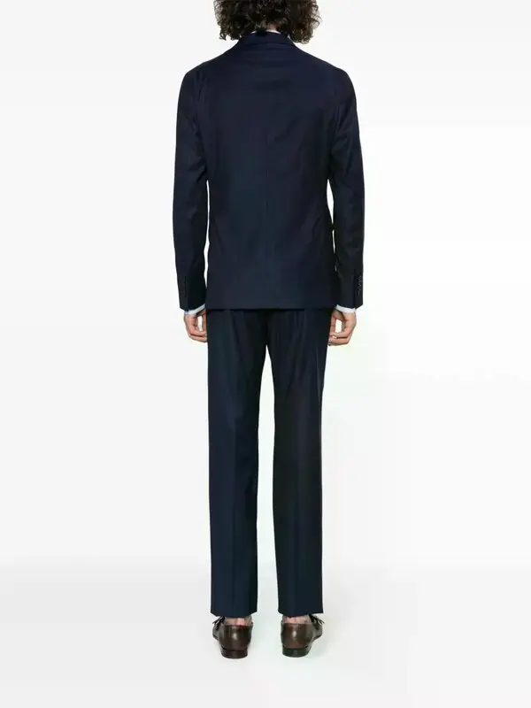 Tagliatore Single-breasted Blazer - Blue