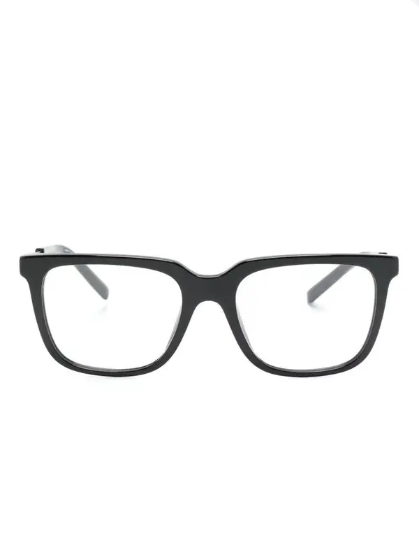 Giorgio Armani Wayfarer Frame Glasses - Black