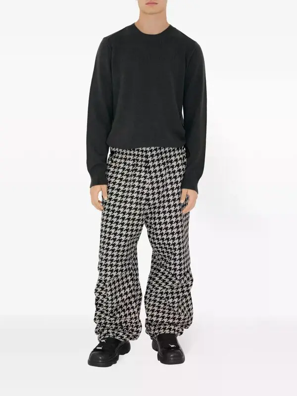 Burberry Equestrian Knight Cashmere Jumper - Black