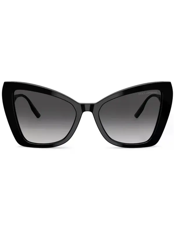 Dolce & Gabbana Butterfly-frame Sunglasses - Black