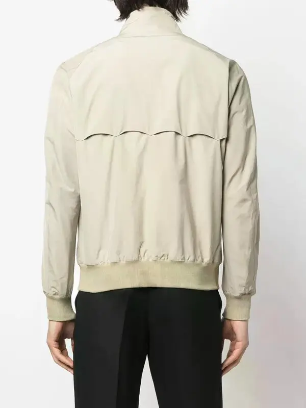 BARACUTA G9 Harrington Bomber Jacket - Neutrals