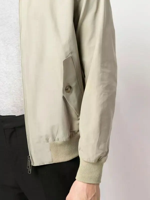 BARACUTA G9 Harrington Bomber Jacket - Neutrals