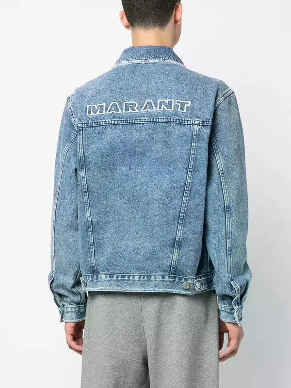 MARANT Jango Logo Denim Jacket