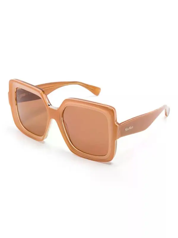 Max Mara Ernest Oversize-frame Sunglasses