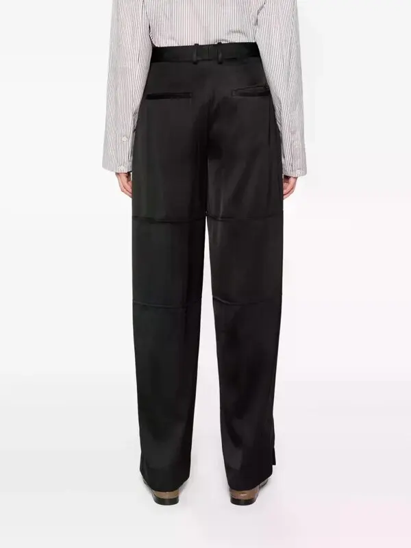 JIL SANDER Silk Twill Trousers